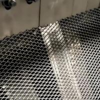 China Decorative Expanded Mesh Ceiling Panel Modern Aluminum Mesh For Interior Partitions for sale