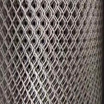 China Flattened Expanded Steel Mesh, Smooth Surface for Decking for sale