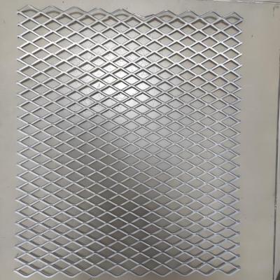 China Galvanized Expanded Metal Lath, Dimpled Self-Furring Sheet for sale