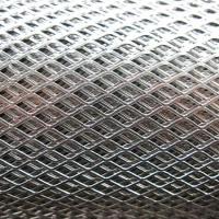 China Aluminum Decorative Expanded Metal Mesh Sheet Diamond  For Building Facade for sale