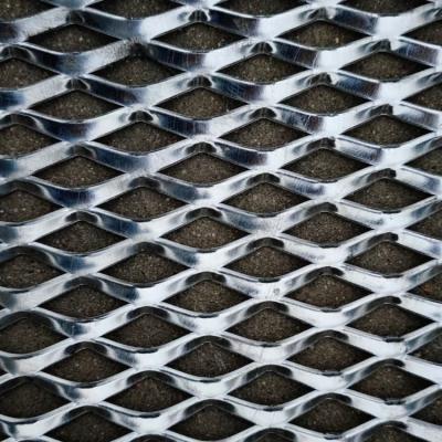China Anti Climb Barrier Security Expanded Metal Mesh Fence Panel For Perimeter Protection for sale