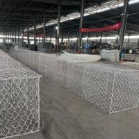 China 3x1x1m Welded Gabion Baskets Steel Wire Cage For Retaining Wall And Slope Stabilization for sale