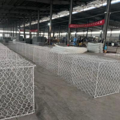 China 3x1x1m Welded Gabion Baskets Steel Wire Cage For Retaining Wall And Slope Stabilization for sale