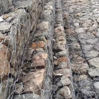 China Flat Pack Galvanized Hexagonal Gabion Box Pre Assembled 4x1x1m Steel Wire Cage For Quick Installation for sale