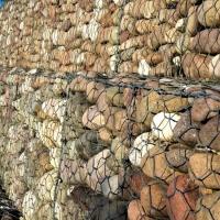 China Flat Pack Galvanized Hexagonal Gabion Box Pre Assembled 4x1x1m Steel Wire Cage For Quick Installation for sale