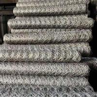 China Flat Pack Galvanized Hexagonal Gabion Box Pre Assembled 4x1x1m Steel Wire Cage For Quick Installation for sale
