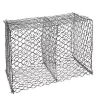 China Flat Pack Galvanized Gabion Box - Pre-Assembled , 4x1x1m Steel Wire Cage for Quick Installation for sale