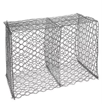China Flat Pack Galvanized Gabion Box - Pre-Assembled , 4x1x1m Steel Wire Cage for Quick Installation for sale