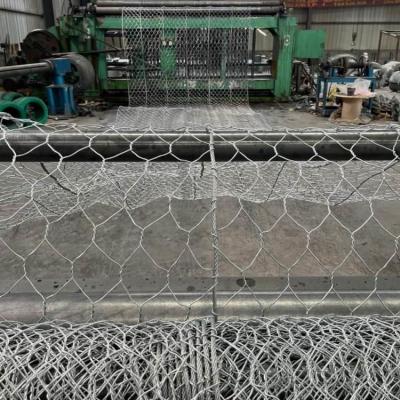 China High Strength Galvanized Gabion Mesh Box 2x1x1m Double Twisted Hexagonal Mesh For Erosion Control for sale