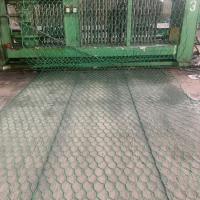 China Green PVC Coated Gabion Basket - 80x100mm Opening for Retaining Wall and Garden Fence for sale