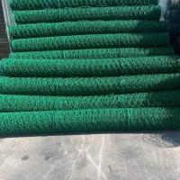 China PVC Coated Gabion Baskets For Retaining Walls 80x100mm Mesh Opening  Green Color for sale