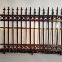 China Heavy Duty Zinc Steel Garden Fence Farm Orchard Boundary Isolation Fencing for sale