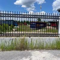 China Powder Coated Zinc Steel Garden Fences Bulk For Municipal Park Greenbelt Projects for sale