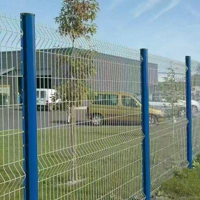 China High Rigidity 3D Curved Garden Fence  Anti Climb Security Perimeter Fencing Panel for sale