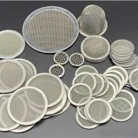 China 304 316 316L Stainless Steel Filter Disc Round and Square Custom Processing for sale