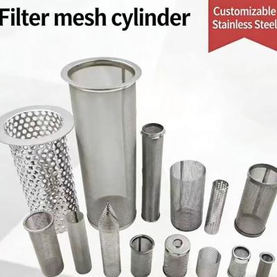 China High Precision Stainless Steel Filter Screen Mesh Cylinder And Disc Electro Polishing for sale