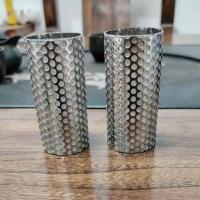 China Custom Smooth Cylinder Stainless Steel Filter For Liquid Filtration for sale
