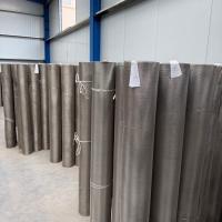 China Twill Weave Stainless Steel Filter Screen 60 - 280 Mesh  High Permeability and Anti - clogging for High Flow Filtration for sale