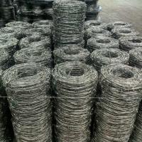 China 304 Stainless Steel Barbed Wire, Single Strand Security Fence Wire 100m for sale