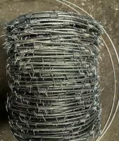 China 304 Stainless Steel Barbed Wire, Single Strand Security Fence Wire 100m for sale