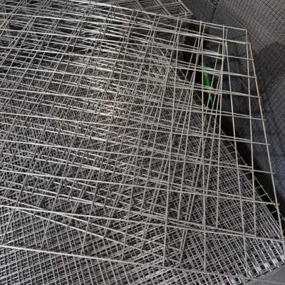China Stainless Steel Welded Mesh Sheets 4x4 Inch 8 Gauge Heavy Duty for Mining Screen Deck for sale