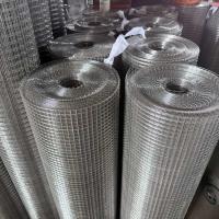 China 316L Stainless Steel Welded Mesh Roll 1/4 Inch 22 Gauge for Aquarium Filter for sale