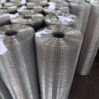 China 304 Stainless Steel Welded Mesh Roll 1/2 Inch 16 Gauge for Garden Fence for sale