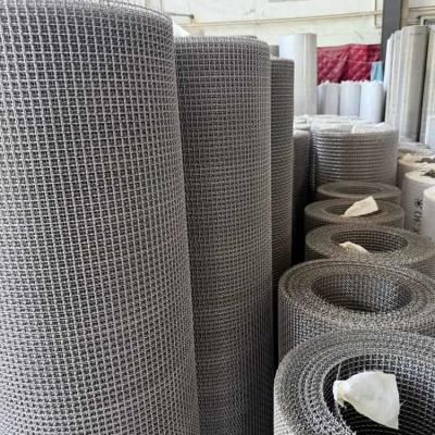 China Crimped Wire Mesh 304 Wide Width for Large Vibrating Equipment for sale