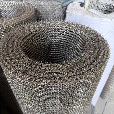 China Punched Crimped Stainless Steel Mesh Stamping Crimped Filter Screen High Strength Punched Screen Plate Filtration Mesh for sale