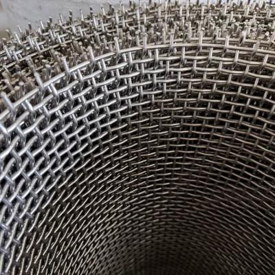 China Acid and Alkali Resistant Stainless Steel Crimped Mesh Anti-Corrosion Filter Mesh 316L Material for Chemical Filtration for sale