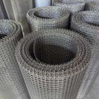 China Thick Wire Stainless Steel Crimped Mesh High Strength Mining Screen for Heavy Load Stone Grading Filtration for sale