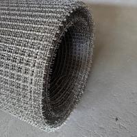 China Thick Wire Stainless Steel Crimped Mesh High Strength Mining Screen for Heavy Load Stone Grading Filtration for sale