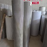 China Stainless Steel Crimped Mesh Sheet Stamping Formed Crimped Filter Mesh Sheet for Machinery Equipment Filtration for sale