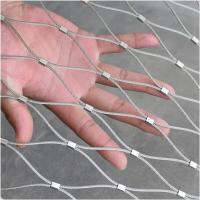 China Custom Stainless Steel Wire Rope Mesh System with Easy Installation for Safety and Protection Projects for sale