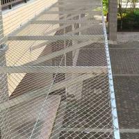 China Architectural Stainless Steel Wire Rope Mesh with Modern Design for Building Decoration and Facade Applications for sale