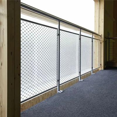 China 30mm Mesh Opening Stainless Steel Wire Rope Mesh for Safety Fence and Fall Protection Systems for sale