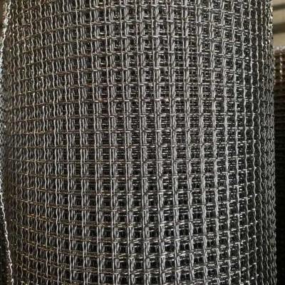 China Crimped Wire Mesh 304 Flat Top for Architectural Decoration Panel for sale