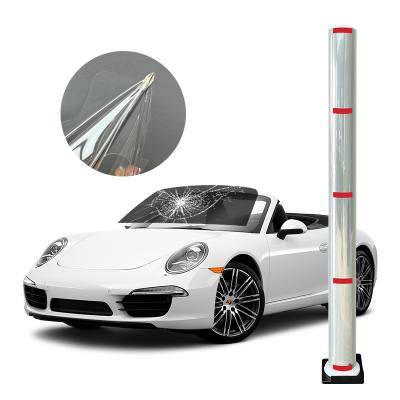 China High Hydrophobic 7mil TPU Anti-Shatter Car Windshield Protection Film Self Healing UV Proof Anti Scratch for Body Position for sale