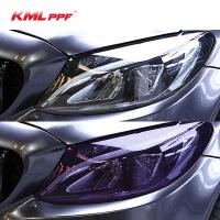 China Photochromic Car Headlight Film 30cm*15m Roll Headlight Lamp Film for sale