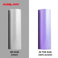 China Photochromic Car Headlight Film 30cm*15m Roll Headlight Lamp Film for sale