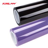 China Anti Scratch Photochromic Tint Film 2.5KG Purple Transparent Colored Window Film for sale