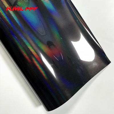 China Air Release 5d Carbon Fiber Sticker Removable Glue Wrap Vinyl Film 13kg/Roll for sale