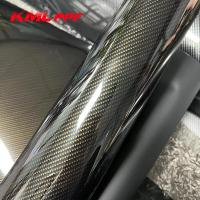 China 1.52 X 17m Carbon Fiber Film Dry 0.15mm - 0.18mm Carbon Fiber Vinyl Car Wrap for sale