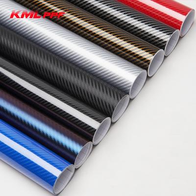 China 17m Carbon Fiber Film PVC PET Wrap Ppf Film 5d Vinyl for sale