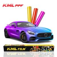 China KML Popular Vinyl Wrap Chameleon Series PET PPF 7.5mil Self Healing Color Changing UV Proof Anti Scratch Car Body PPF for sale
