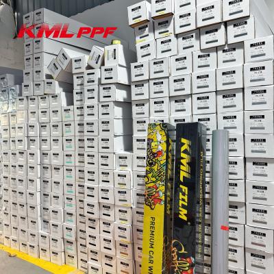 China KML 7.5mil Red TPU Color PPF Color Wrapping Film Heat Self-Healing Anti-Scratch Auto Exterior TPU Color Changing Film for sale
