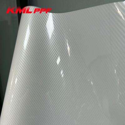 China Luxury Clear Wrap Car Protection 7.5 Milv PET Clear Coat Wrap For Cars for sale