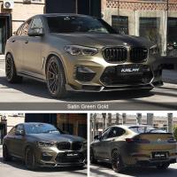 China 10 Mil Self-repairing Change Car Body Color Satin Green Gold No Marking TPU PPF Paint Protection Film TPU Film for sale