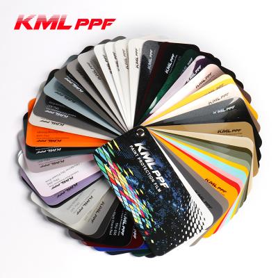China Multi Color TPU Color PPF Self Repairing 15M Front Bumper Paint Protection Film for sale