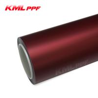China KML TPU color changing film Romanee Red Anti-scratch TPU high frequency film Self-repairing protective car body film for sale